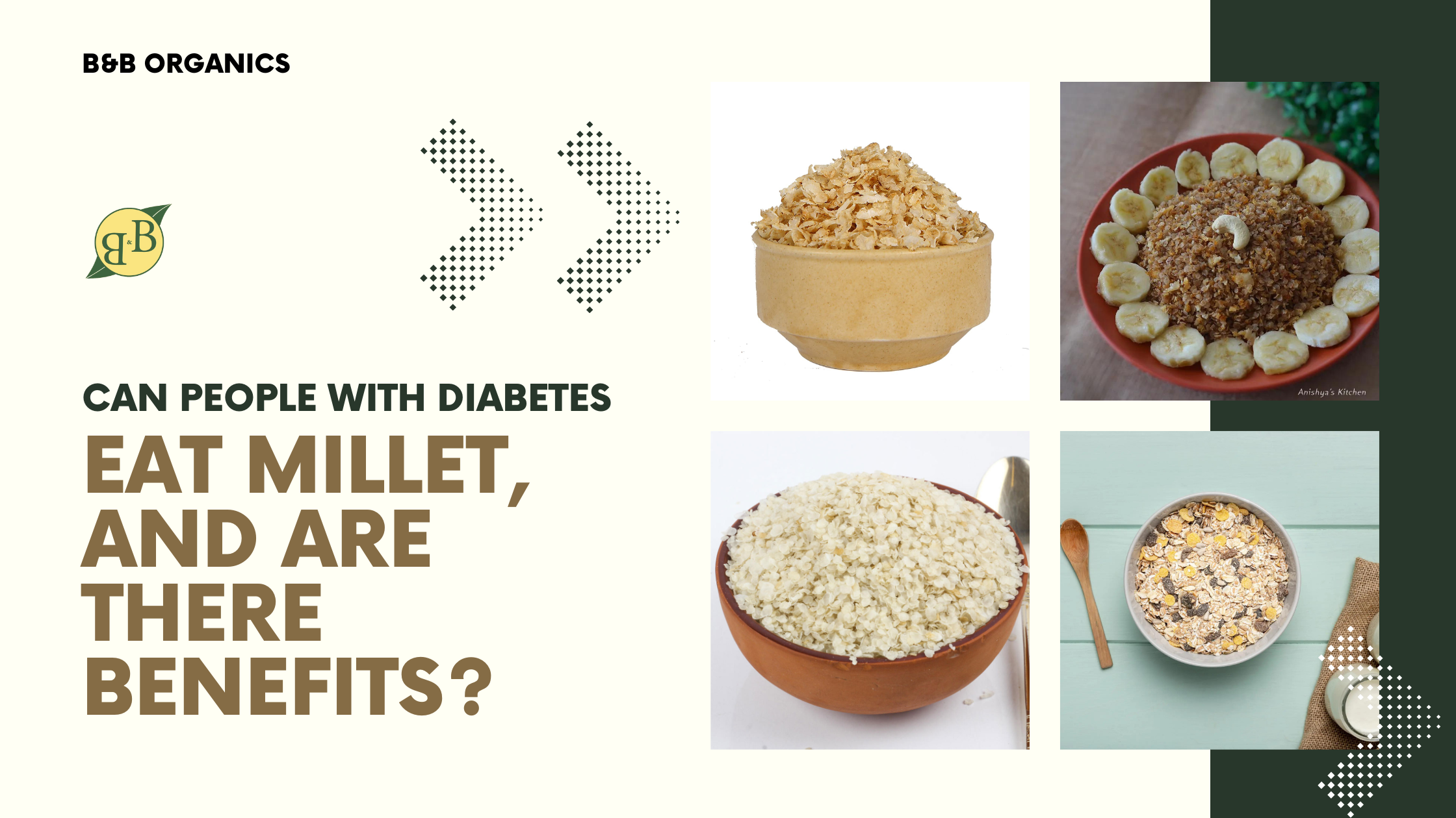 Can People with Diabetes Eat Millet, and Are There Benefits? – B&B Organics